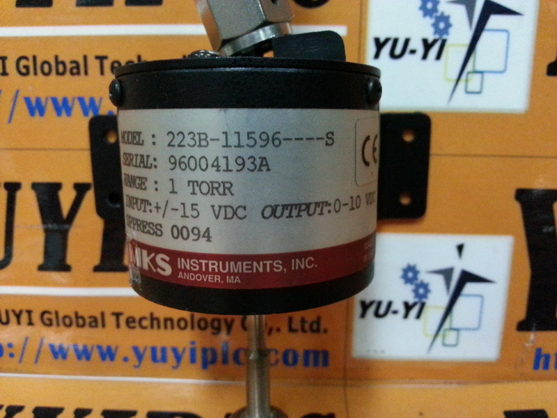 MKS 223B-11596----S Capacitance Manometer - PLC DCS SERVO Control MOTOR POWER SUPPLY IPC ROBOT